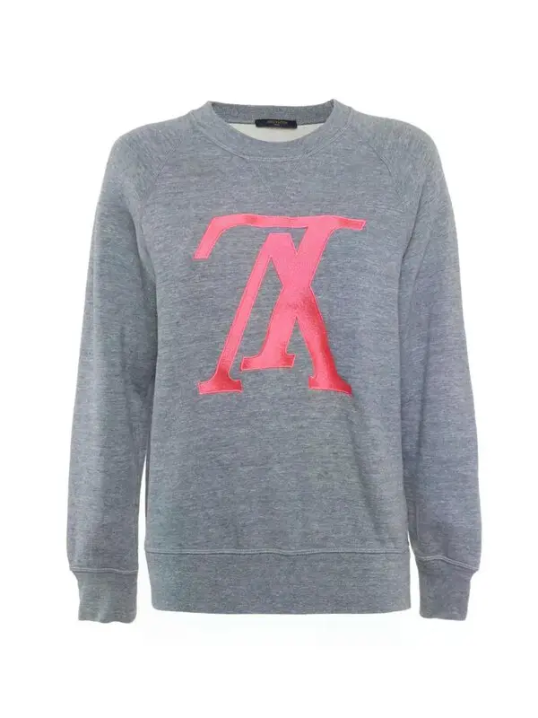 LOUIS VUITTON Logo Embroidered Sweatshirt