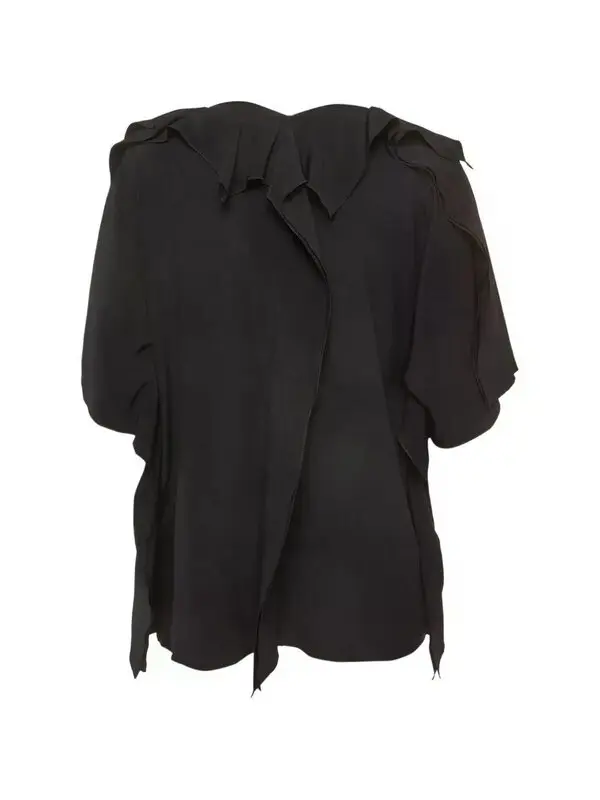 Marni Ruffled Zip-front Blouse