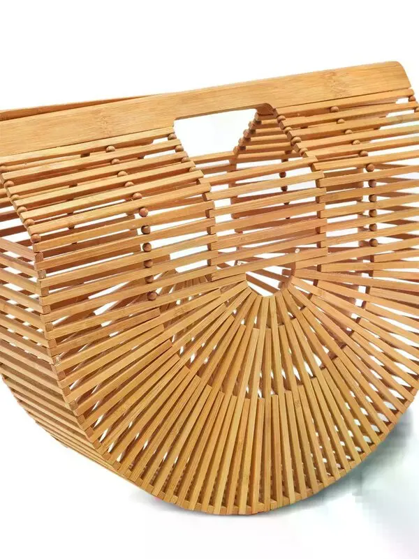 Cult Gaia Bamboo Clutch Bag
