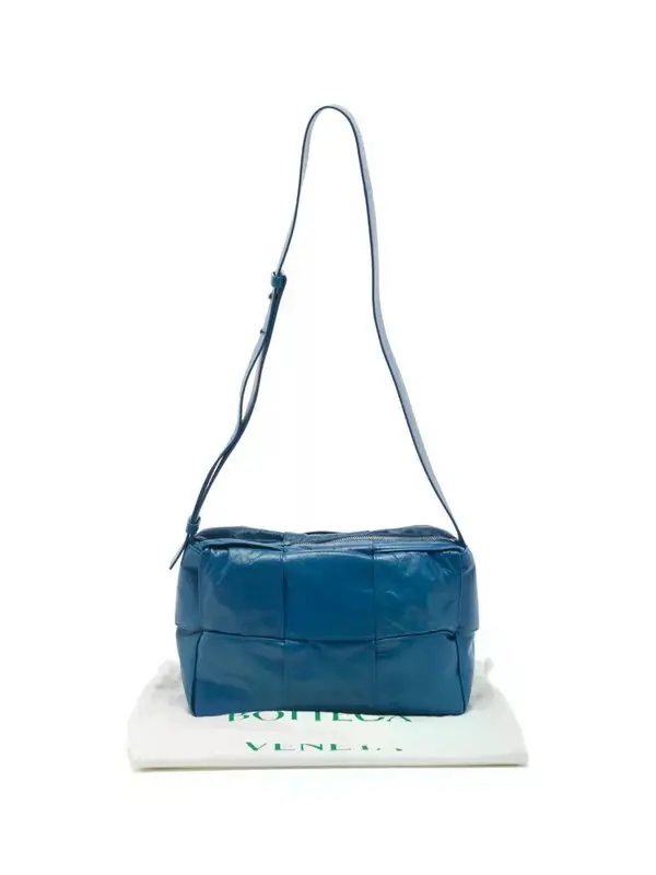Bottega Veneta Arco Leather Messenger Bag