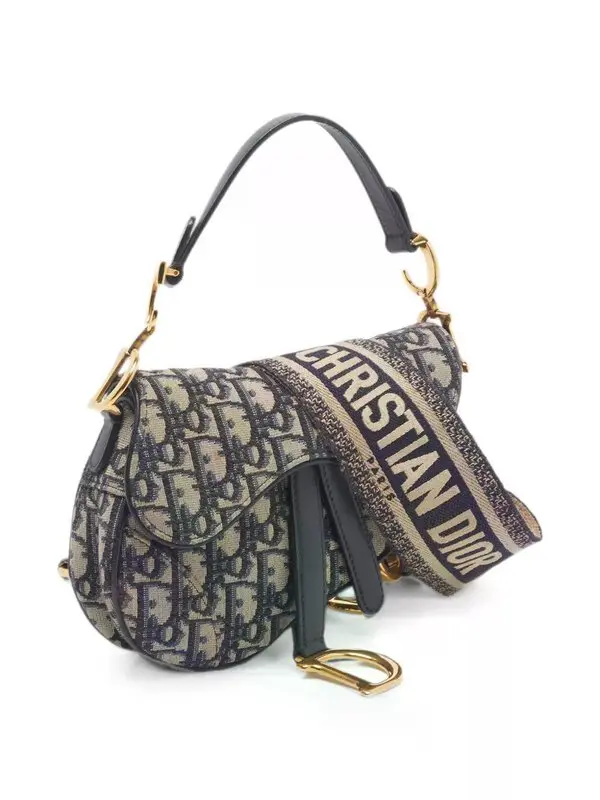 Dior Oblique Shoulder Bag - Blue