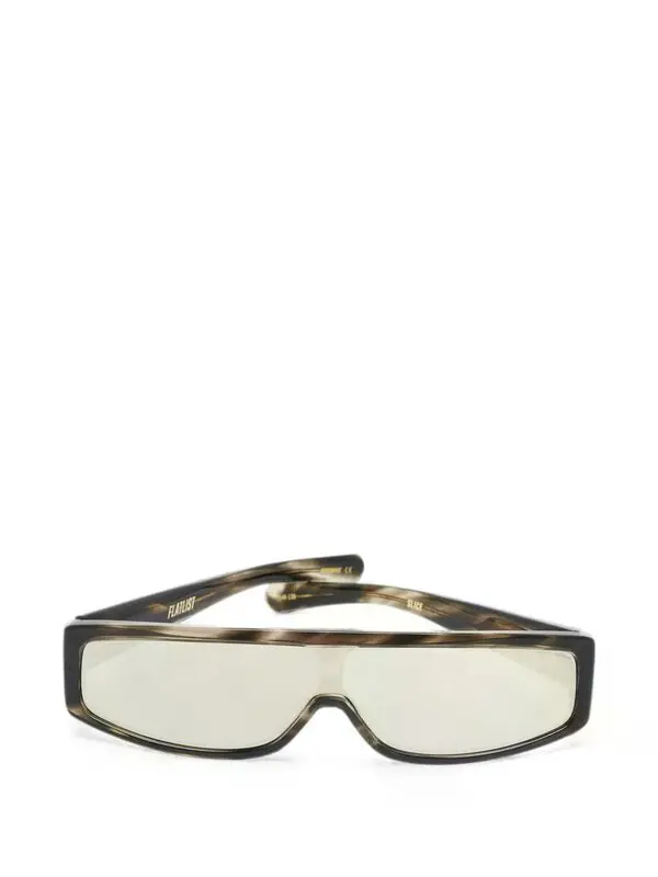 FLATLIST Slice Shield-frame Sunglasses - Brown