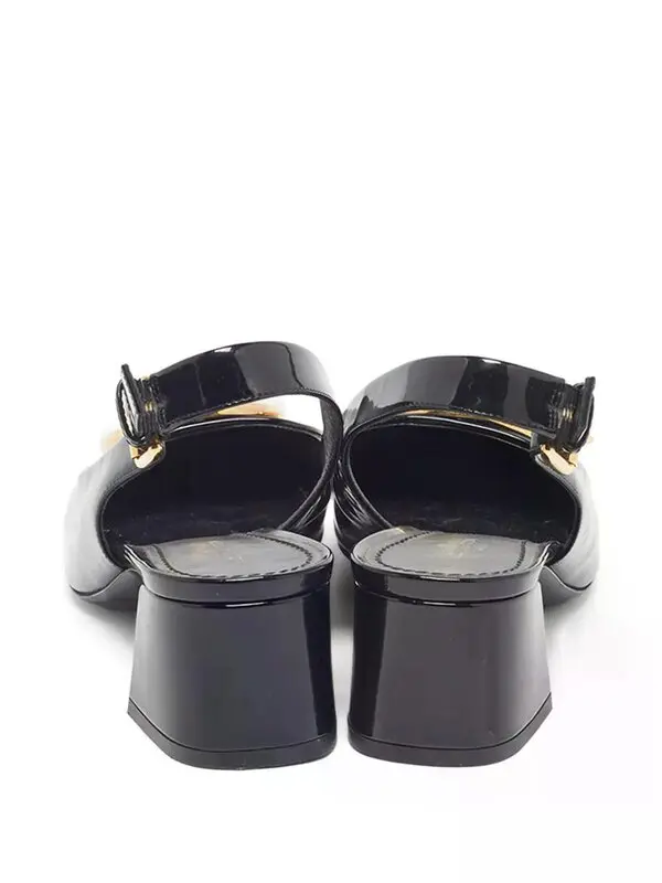 LOUIS VUITTON Madeleine Slingback Heeled Pumps