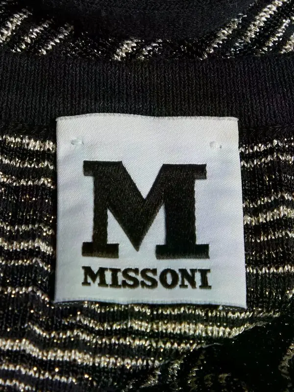 Missoni Metallic Bow Detail Strappy Top