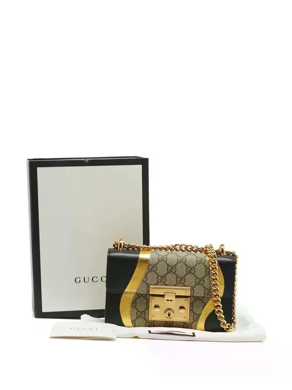 Gucci Padlock Small Gg Supreme Mini Bag
