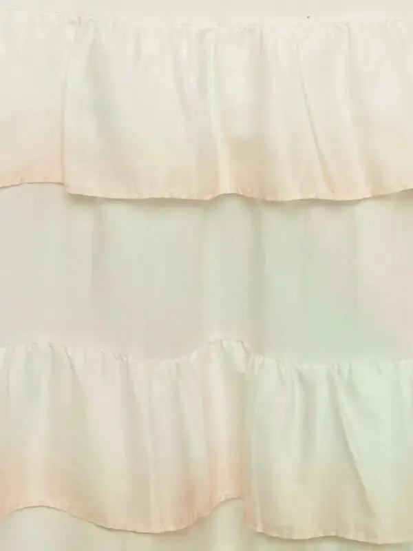 Maje Ralaxy Ombré Silk Maxi Dress With Ruffles