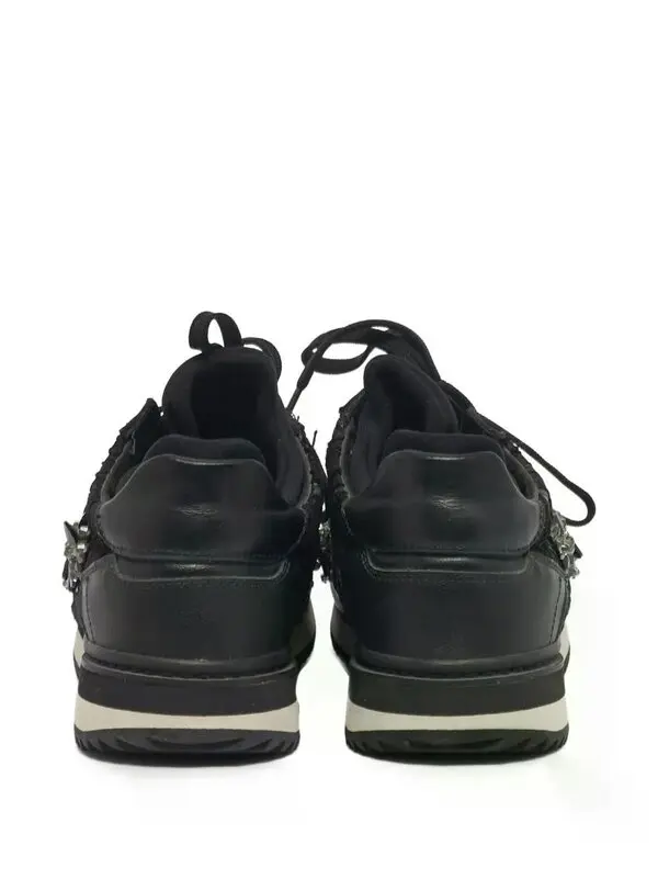 Dolce & Gabbana Embellished Leather Sneakers