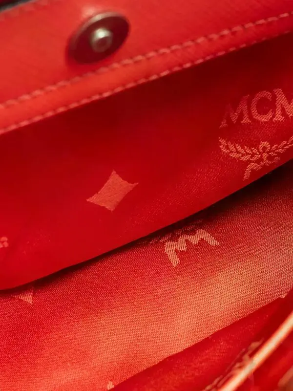 Mcm Elda Tote Bag - Orange