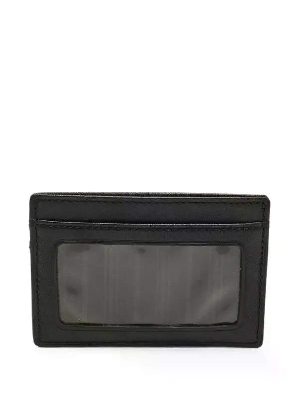 Tumi Logo-plaque Leather Card Holder