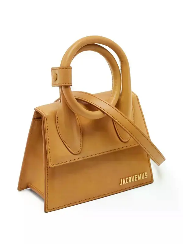 Jacquemus Le Chiquito Noeud Top Handle Bag - Neutrals