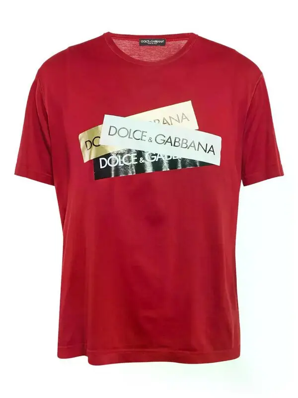 Dolce & Gabbana Logo-print Cotton T-shirt