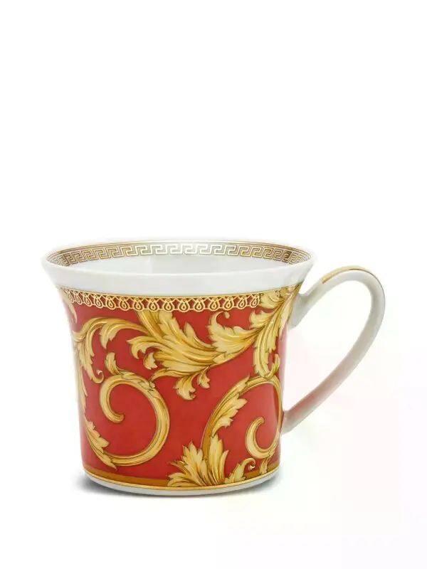 Versace Porcelain Espresso Cup & Saucer