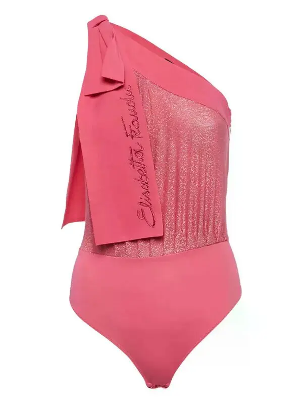 Elisabetta Franchi Lurex Knit Bodysuit