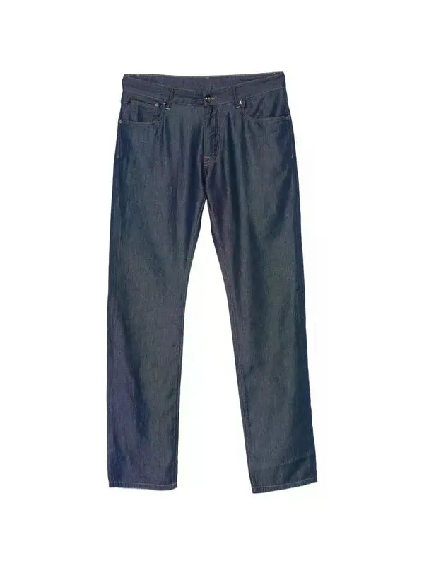 Pal Zileri Logo Patch Jeans