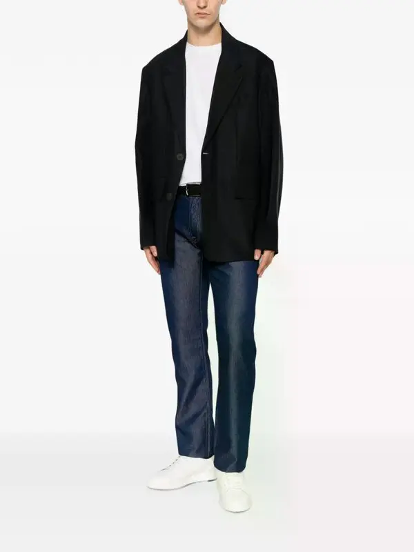 Pal Zileri Logo Patch Jeans