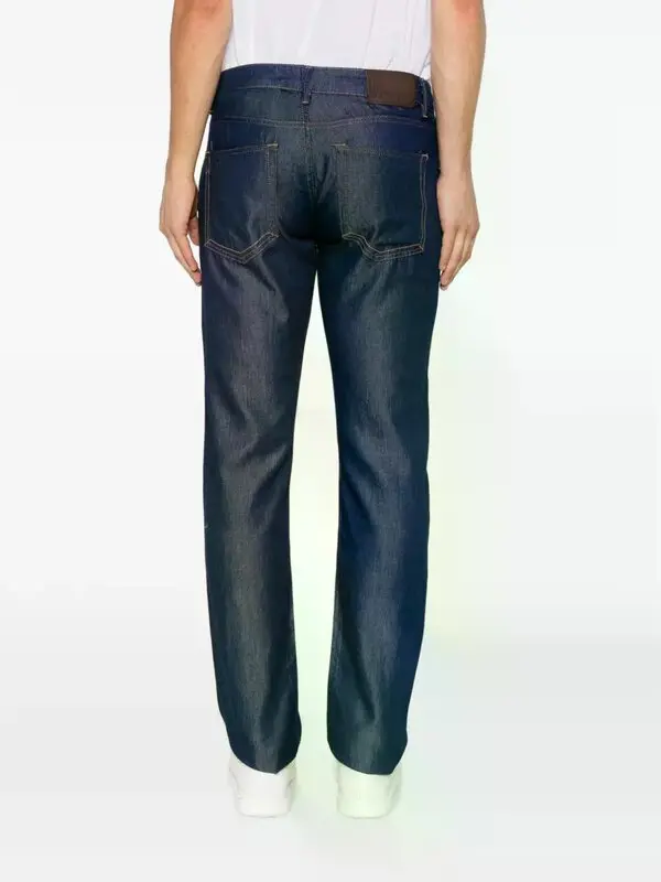 Pal Zileri Logo Patch Jeans