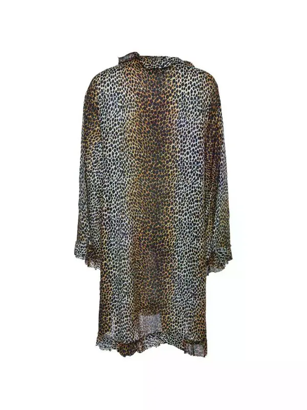 D&G PREOWNED Animal-print Mini Dress