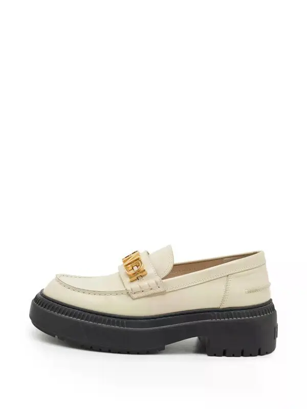 Fendi Graphic Platform Loafers