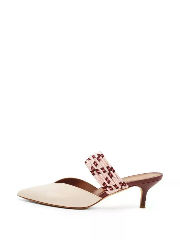 MALONE SOULIERS Maisie Rope Strap Mules - Neutrals