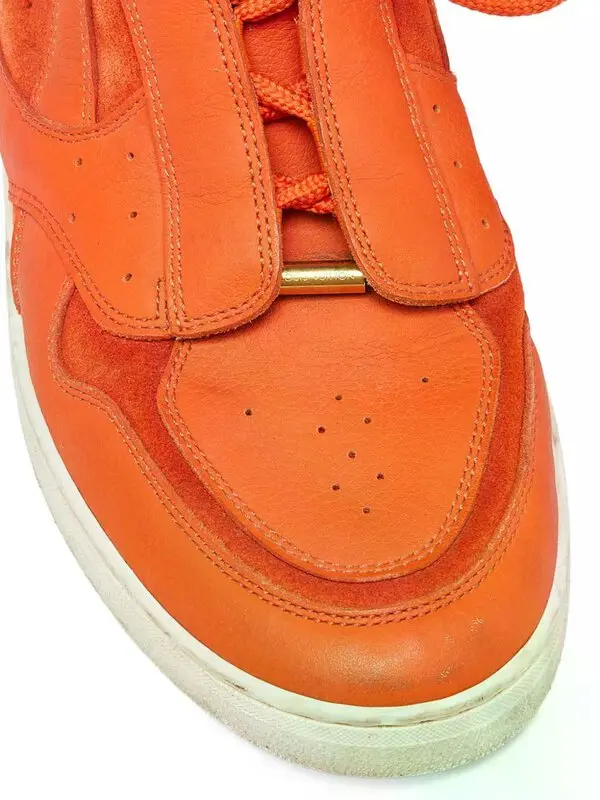 LOUIS VUITTON High Top Leather Sneakers
