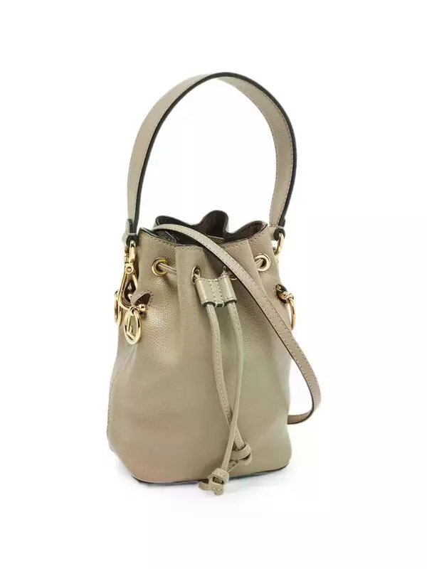 Fendi Mini Mon Tresor Bucket Bag - Neutrals