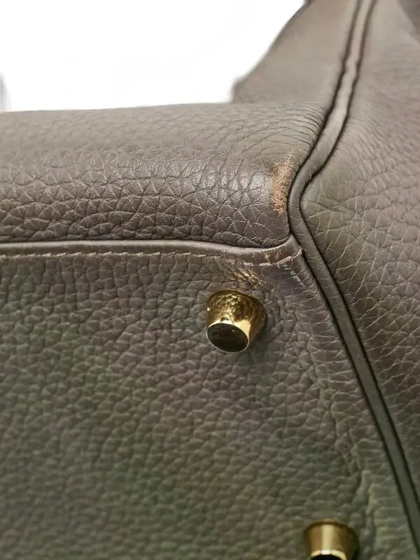 Hermès Kelly Sellier Two-tone Handbag - Grey