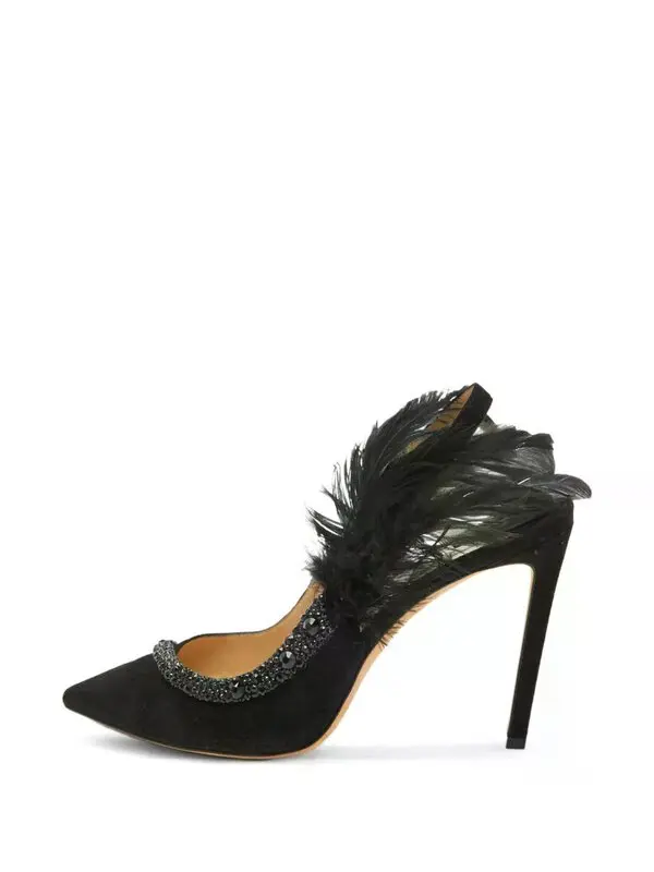 JIMMY CHOO Tacey Pointed-toe Slingback Pumps
