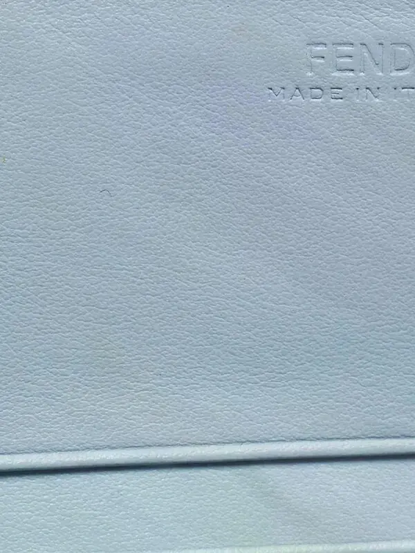 Fendi Leather Chain Wallet
