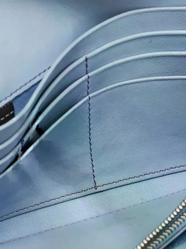 Fendi Leather Chain Wallet