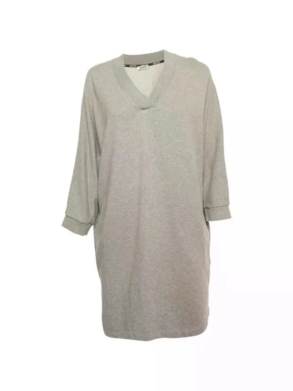 Kenzo V-neck Long-sleeve Dress