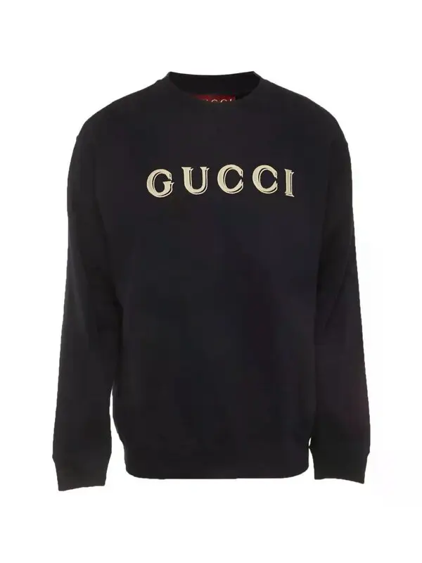 Gucci Logo Embroidered Sweatshirt