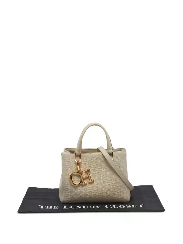 Carolina Herrera Duchess Monogram Tote Bag