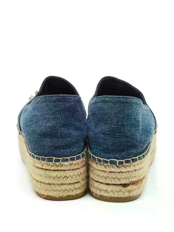 Miu Miu Embellished Platform Espadrilles