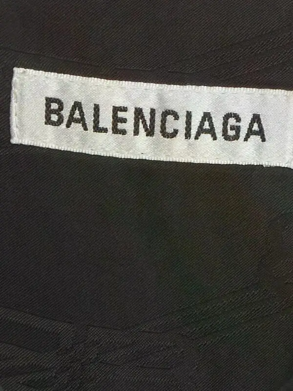 Balenciaga Monogram Jacquard Maxi Dress