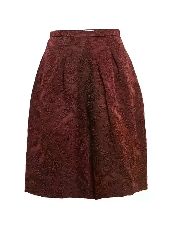 Dior Jacquard Flared Skirt