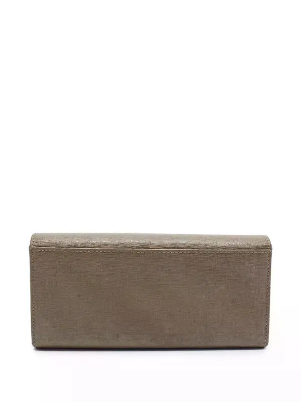 Furla Logo-lettering Continental Wallet - Brown