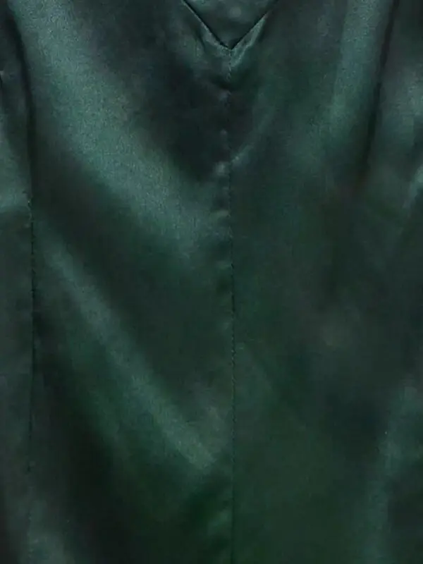 Miu Miu Silk Satin Bow Detail Mini Dress