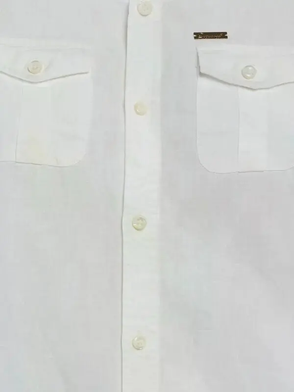 Dsquared2 Button-up Shirt With Flap Pockets