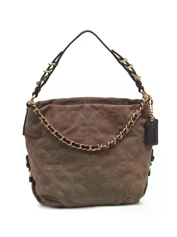 COACH Op Art Shoulder Bag