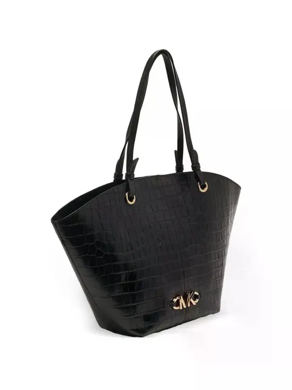 Michael Kors Izzy Croc-embossed Tote Bag