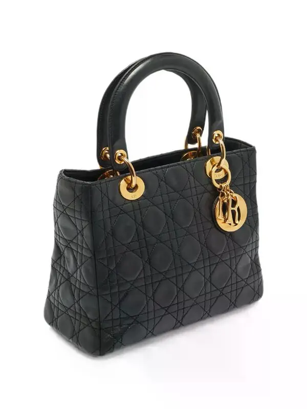 Dior Lady Cannage Medium Tote Bag