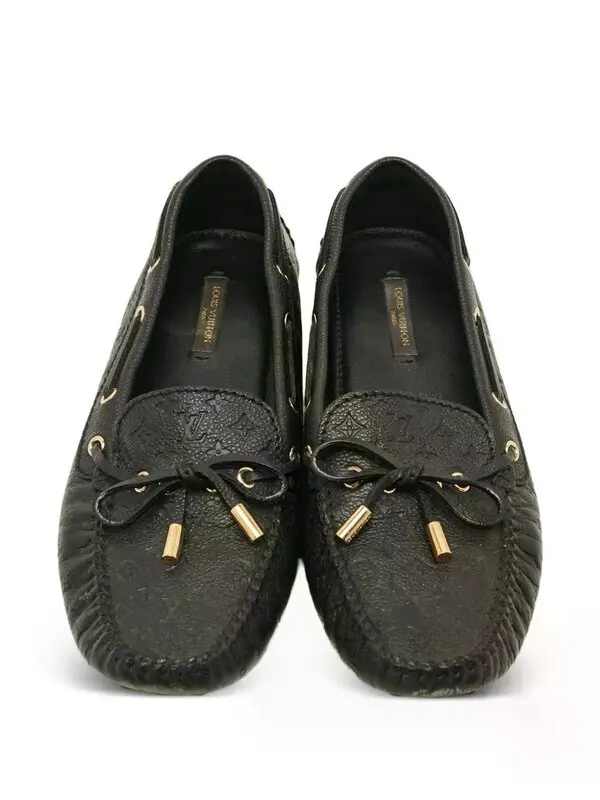 LOUIS VUITTON Gloria Monogram Loafers