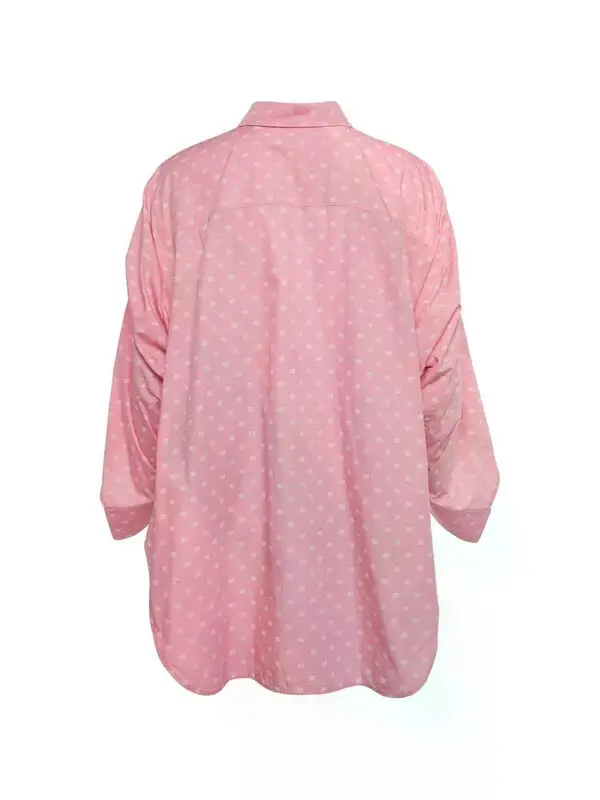 Balenciaga Bb Monogram Oversized Shirt
