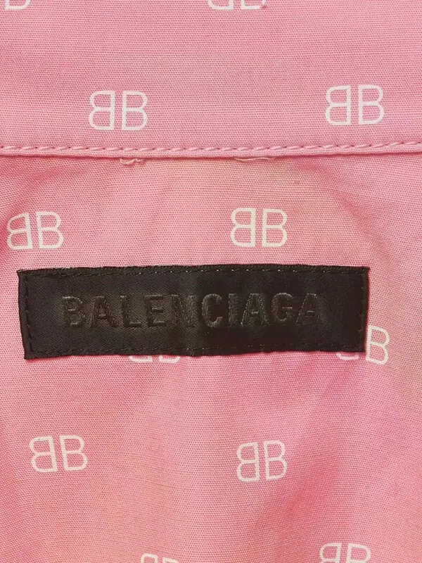 Balenciaga Bb Monogram Oversized Shirt