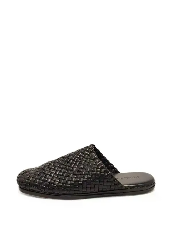Bottega Veneta Intrecciato Leather Mules