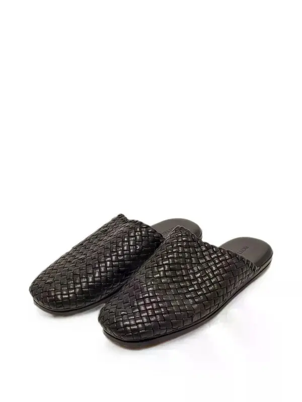 Bottega Veneta Intrecciato Leather Mules