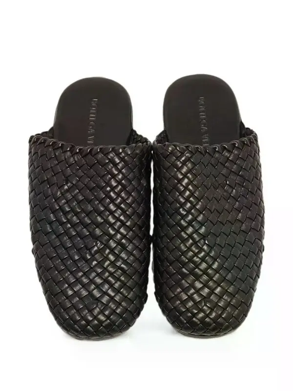 Bottega Veneta Intrecciato Leather Mules