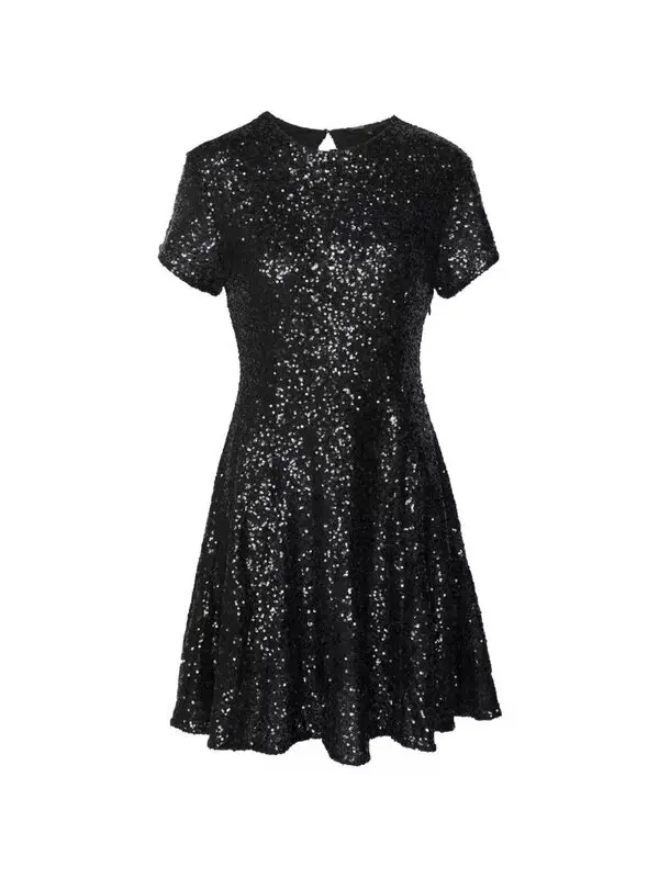 Maje Sequin Embellished Mini Dress