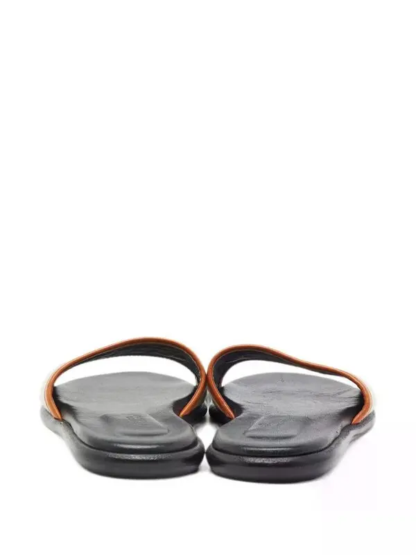 Isabel Marant Étoile Vikee Leather-trim Slides