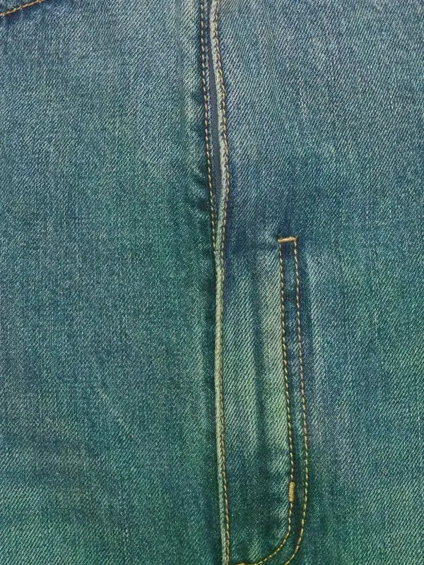 Alexander McQueen Fold-over Waist Jeans